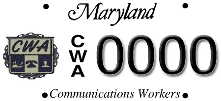 CWA Organizational Plates | CWA Local 2100
