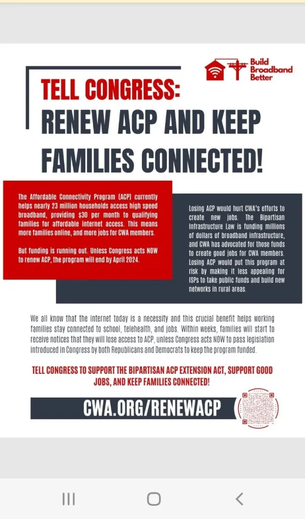 Renew ACP | CWA Local 2100